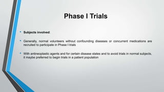 Phases of Clinical Trials. Clinical Research Regulation | PPTX