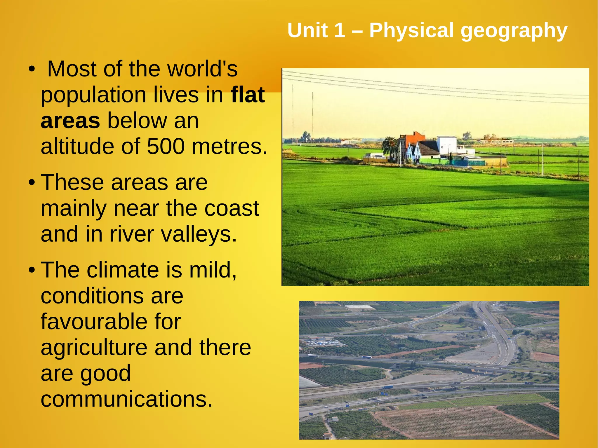 Unit 1 physical geography | PPT