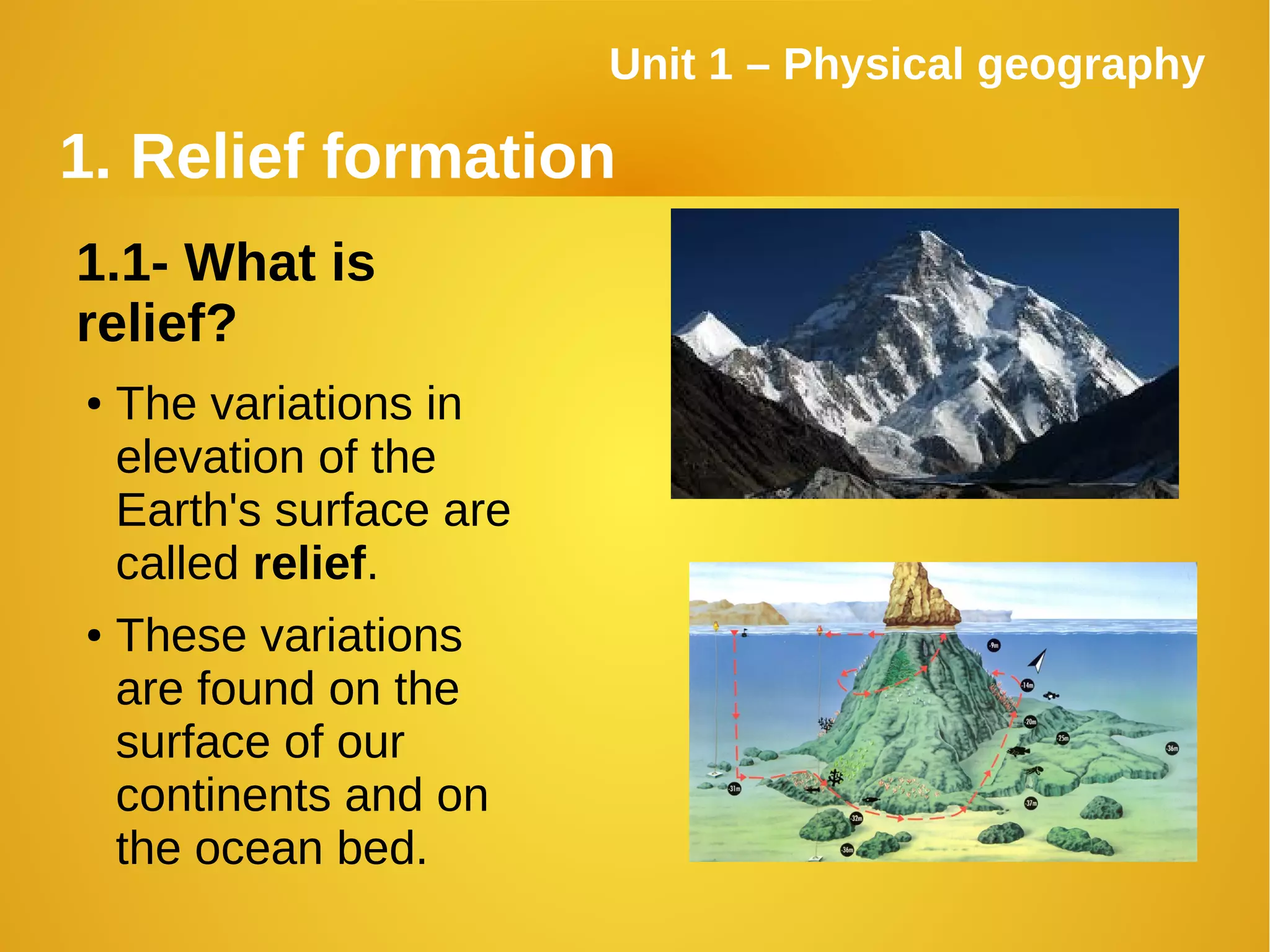 Unit 1 physical geography | PPT