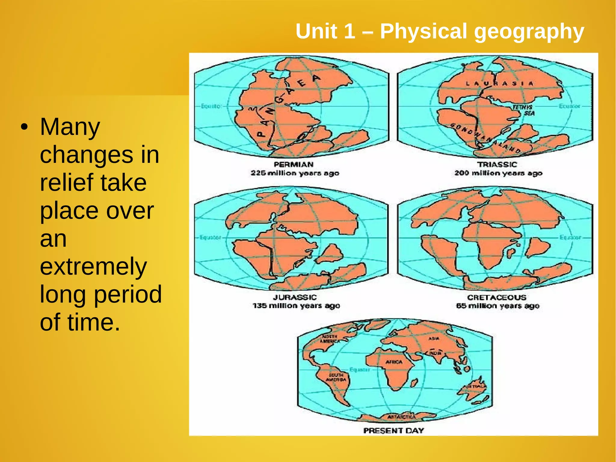 Unit 1 physical geography | PPT