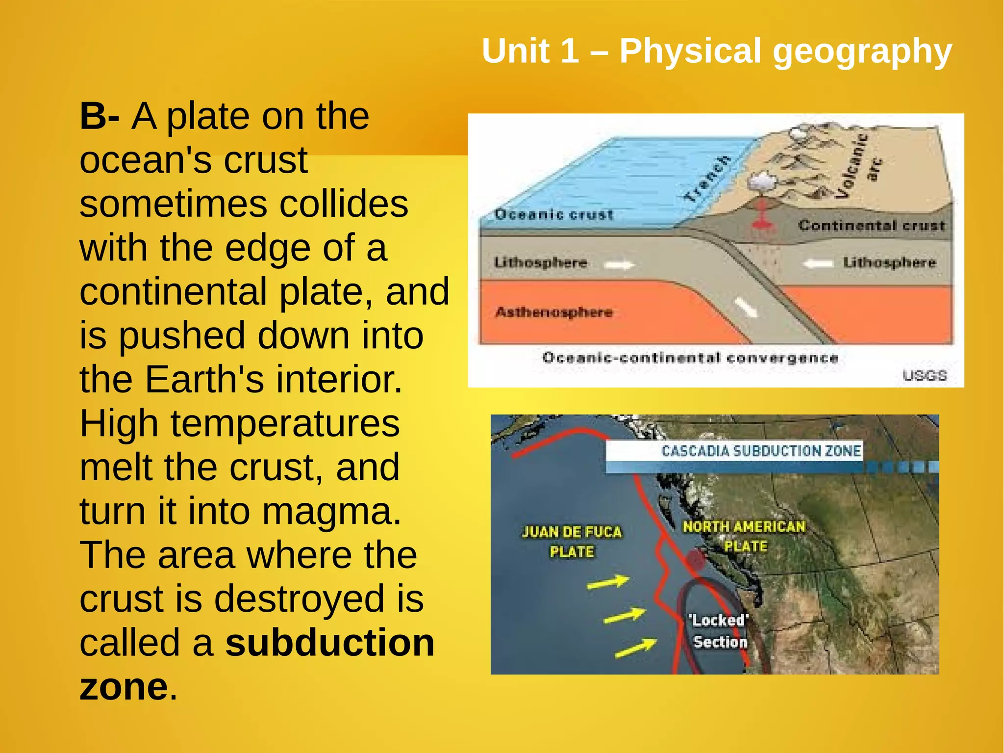 Unit 1 physical geography | PPT