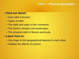 Unit 1 physical geography | PDF