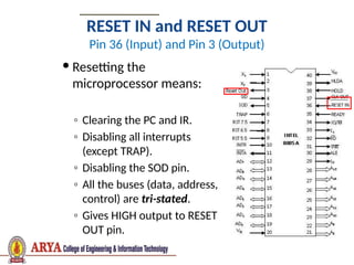 microprocessor and interfaces ppt of pin diagram | PPT