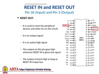 microprocessor and interfaces ppt of pin diagram | PPT