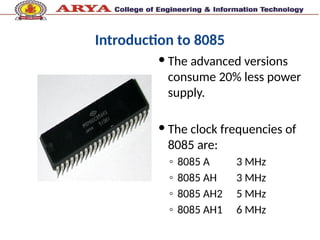 microprocessor and interfaces ppt of pin diagram | PPT