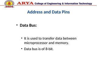microprocessor and interfaces ppt of pin diagram | PPT