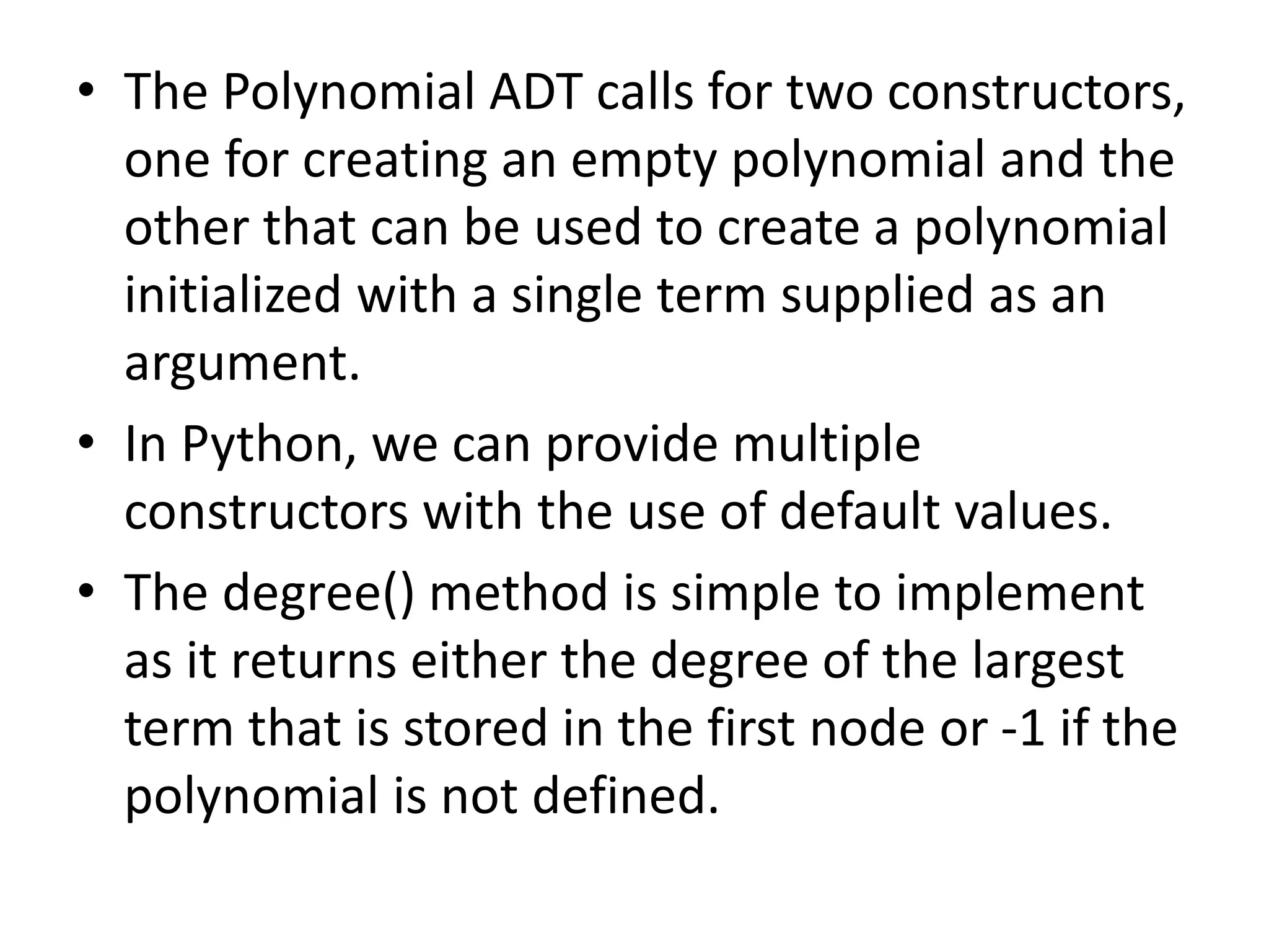 Unit 1 polynomial manipulation | PPTX