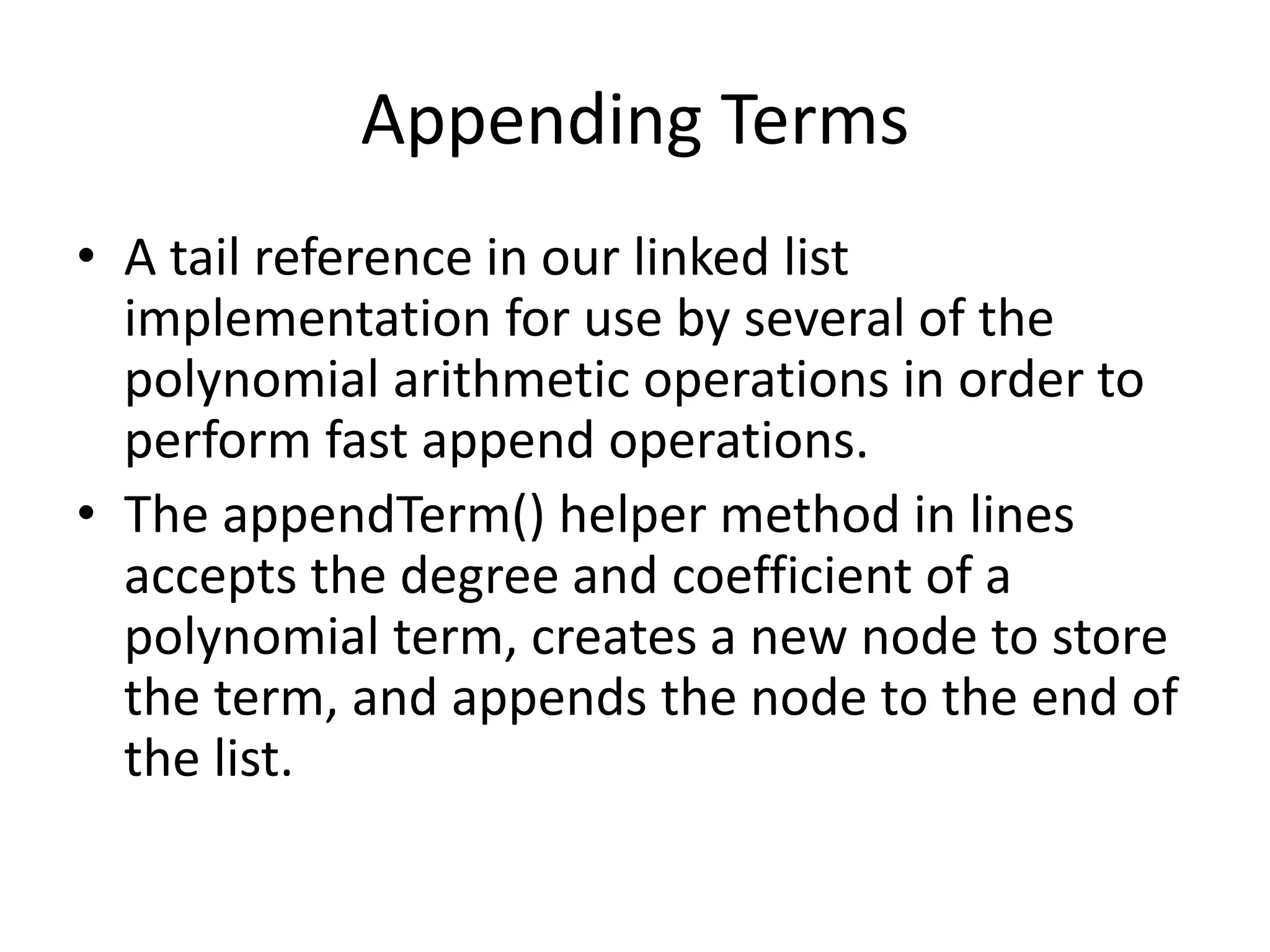 Unit 1 polynomial manipulation | PPTX