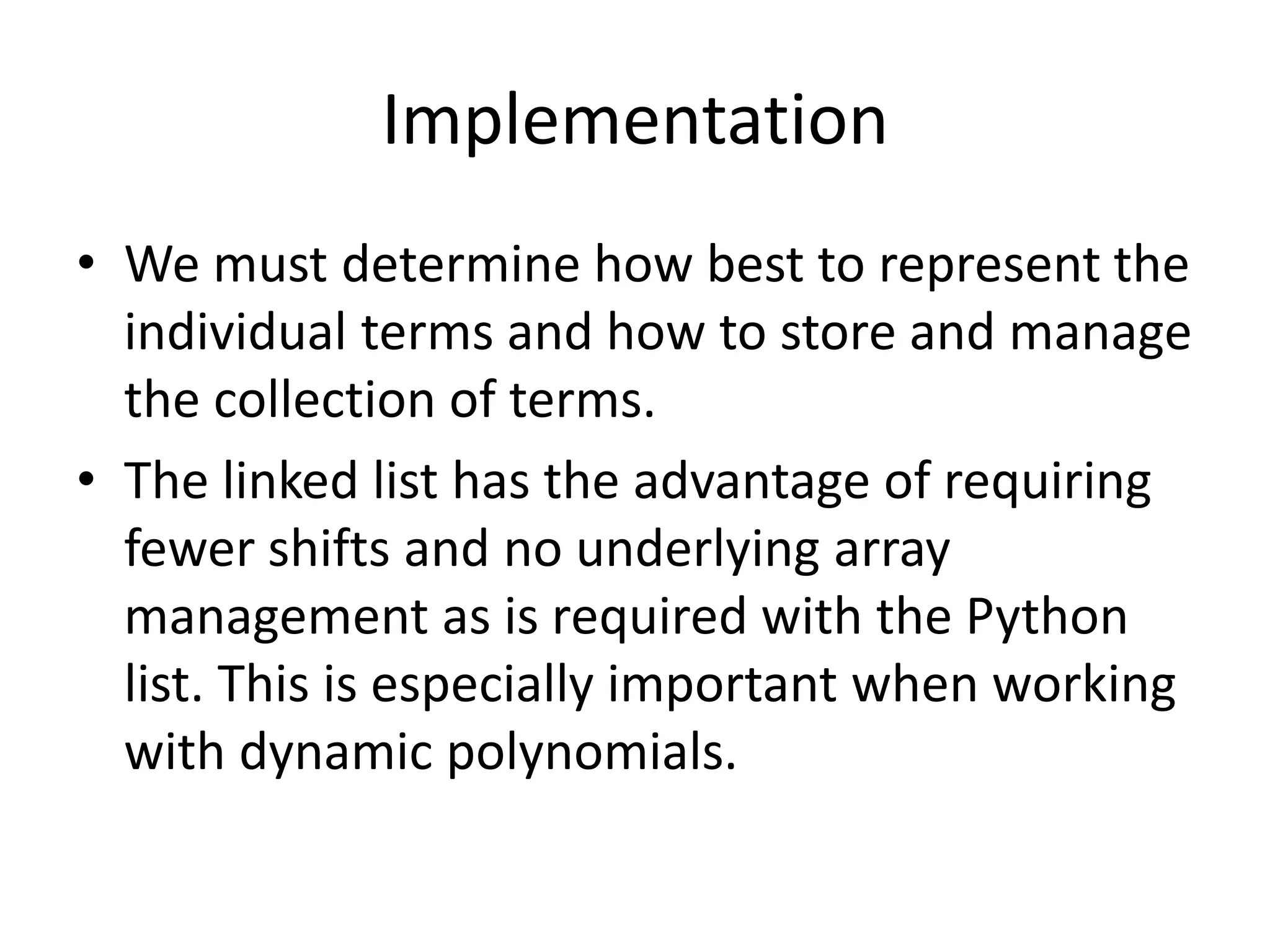 Unit 1 polynomial manipulation | PPTX