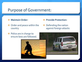 Unit 1 Principles of Government | PPTX