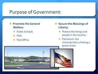 Unit 1 Principles of Government | PPTX