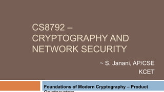 Product Cipher | PPTX