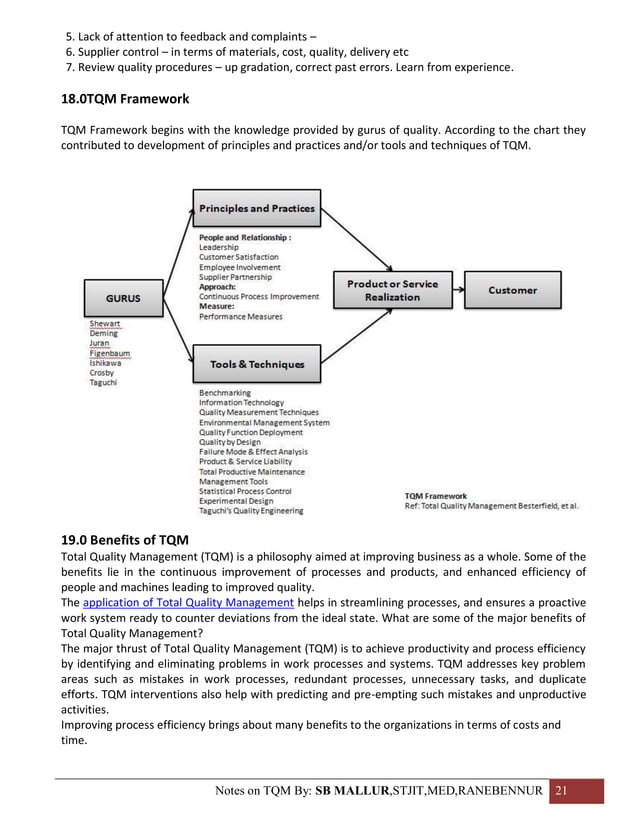 Unit 1. quality, total quality, tqm | PDF | Business | Business and Finance