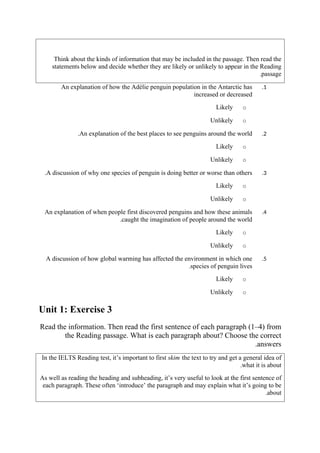 Unit 1 - Reading deeeeeeeeeeeeeeeeeeeeee | DOCX