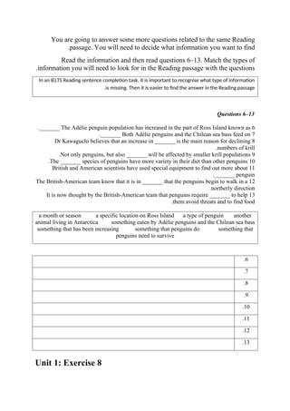 Unit 1 - Reading deeeeeeeeeeeeeeeeeeeeee | DOCX