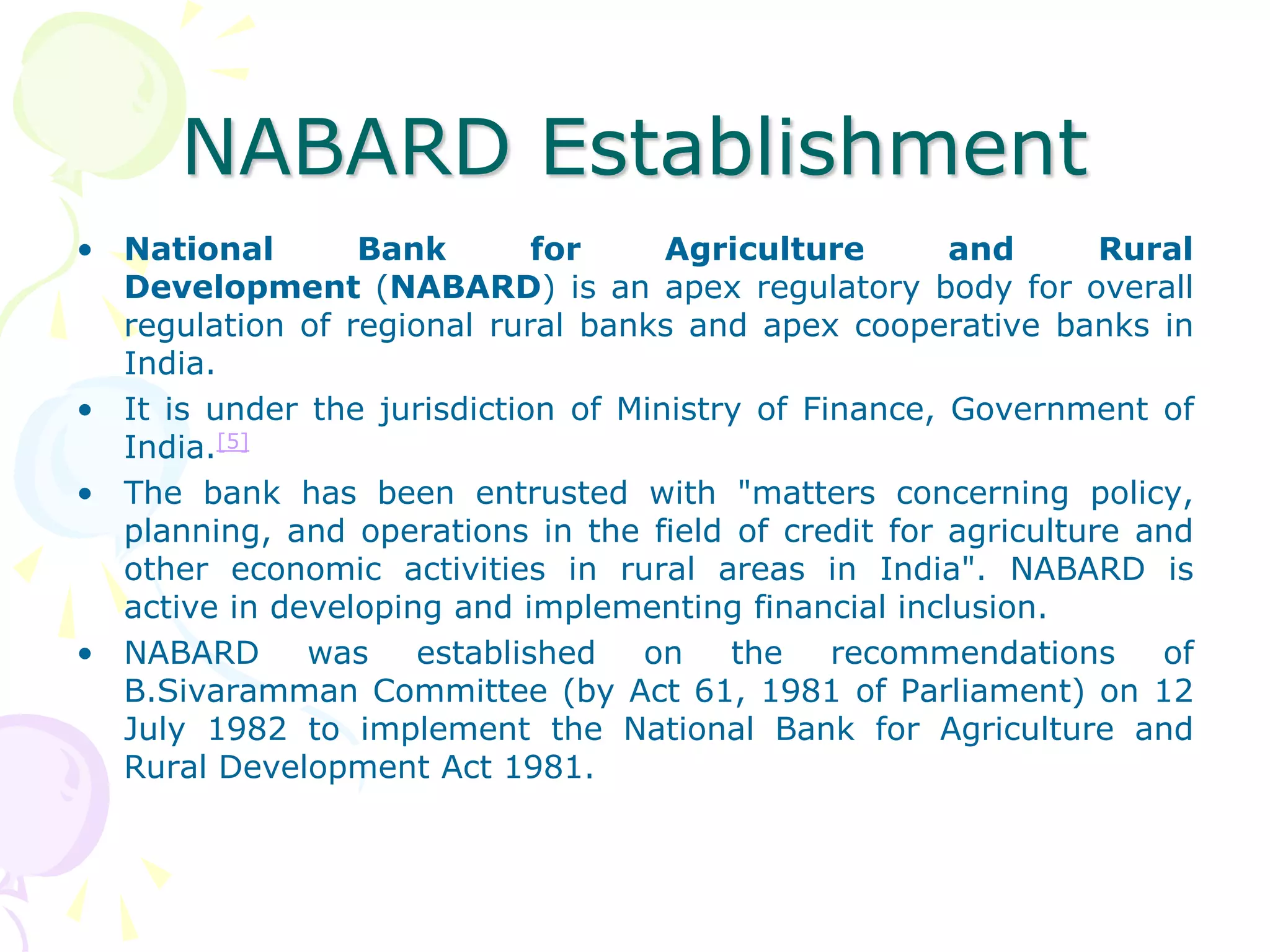 Unit 1 regional rural banks | PPT