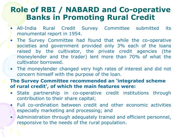 Unit 1 regional rural banks | PPT