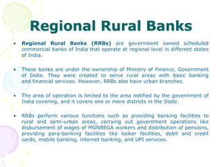 Unit 1 regional rural banks | PPT