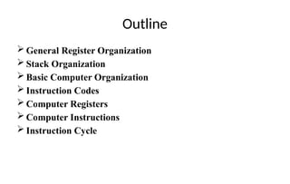 Registers in comouter architecture and organization | PPTX