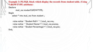 UNIT 1- RELATIONAL DATABASE DESIGN USING PLSQL.pdf | Databases ...