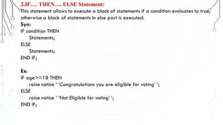 UNIT 1- RELATIONAL DATABASE DESIGN USING PLSQL.pdf | Databases | Computer Software and Applications