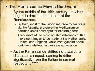 Unit 1 renaissance- power point notes | PPT
