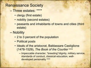 Unit 1 renaissance- power point notes | PPT