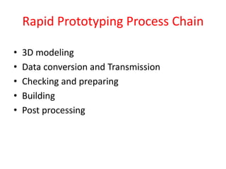Rp Rapid prototyping | PPT