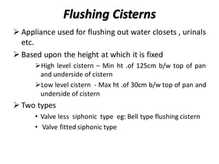 Unit 1 sanitary fittings | PDF