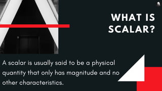 Unit 1 scalar and vector | PDF