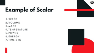 Unit 1 scalar and vector | PDF