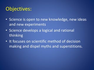 Unit 1- Science and Society.pptx work ex | PPT