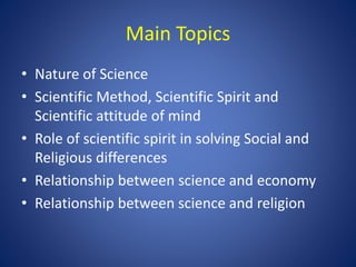 Unit 1- Science and Society.pptx work ex | PPTX