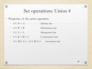 Theory of the sets and Venn diagram-grade 9 math | PPT