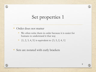 Theory of the sets and Venn diagram-grade 9 math | PPT