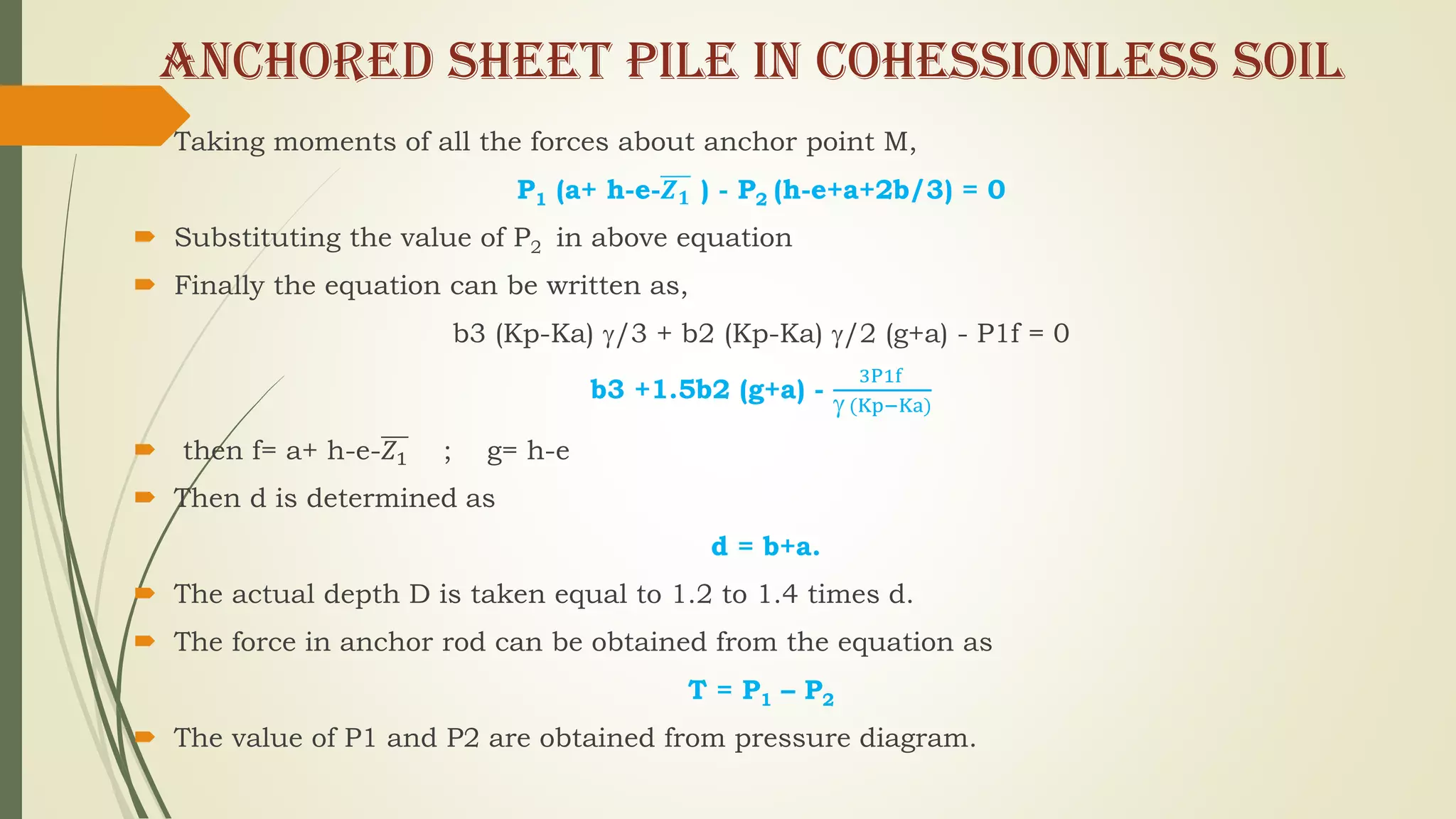 Unit 1 sheet pile-converted | PDF