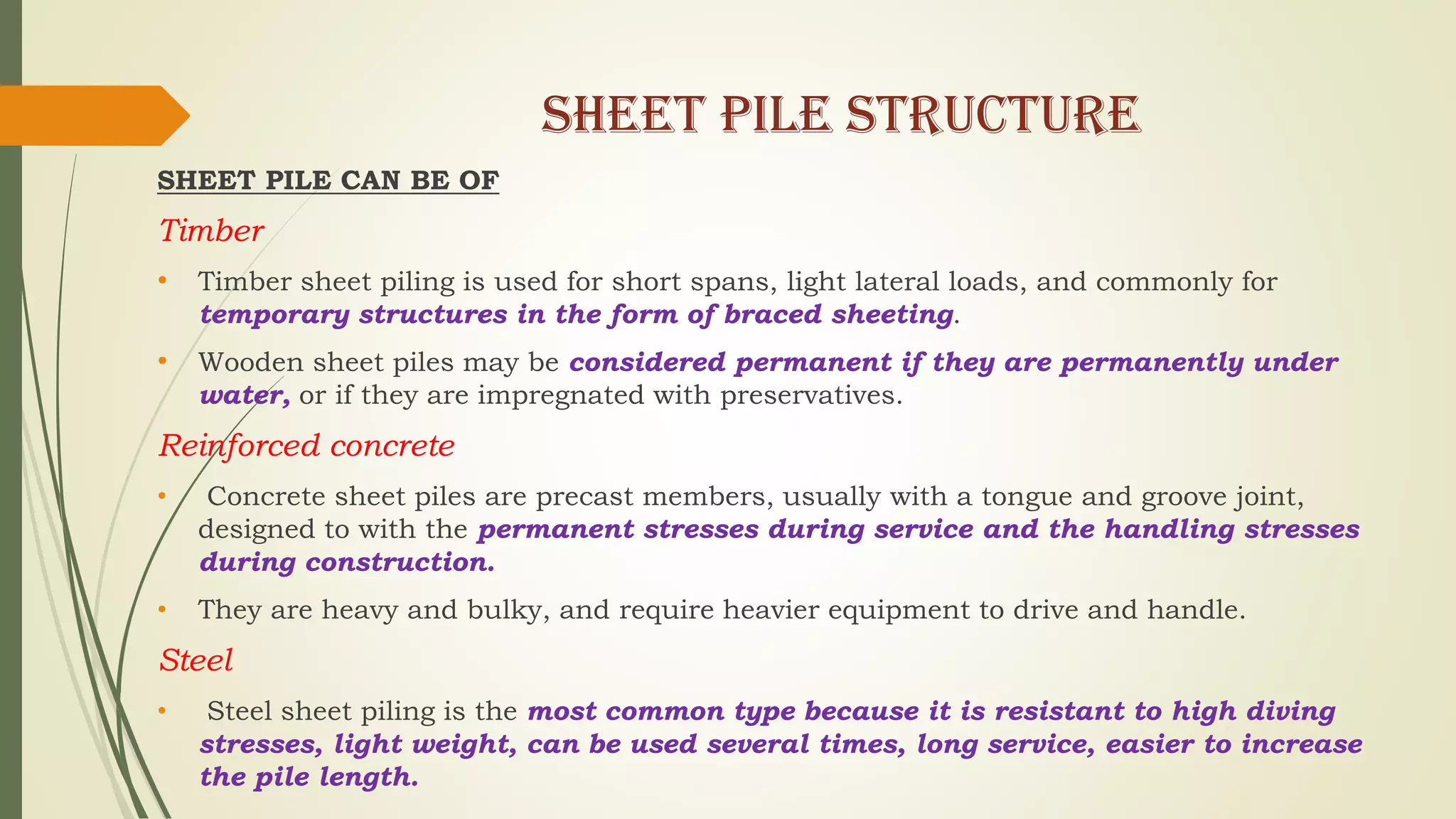 Unit 1 sheet pile-converted | PDF