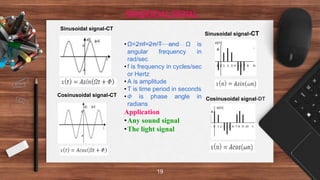 Unit 1 -Introduction to signals and standard signals | PPTX