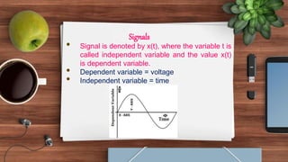 Unit 1 -Introduction to signals and standard signals | PPTX