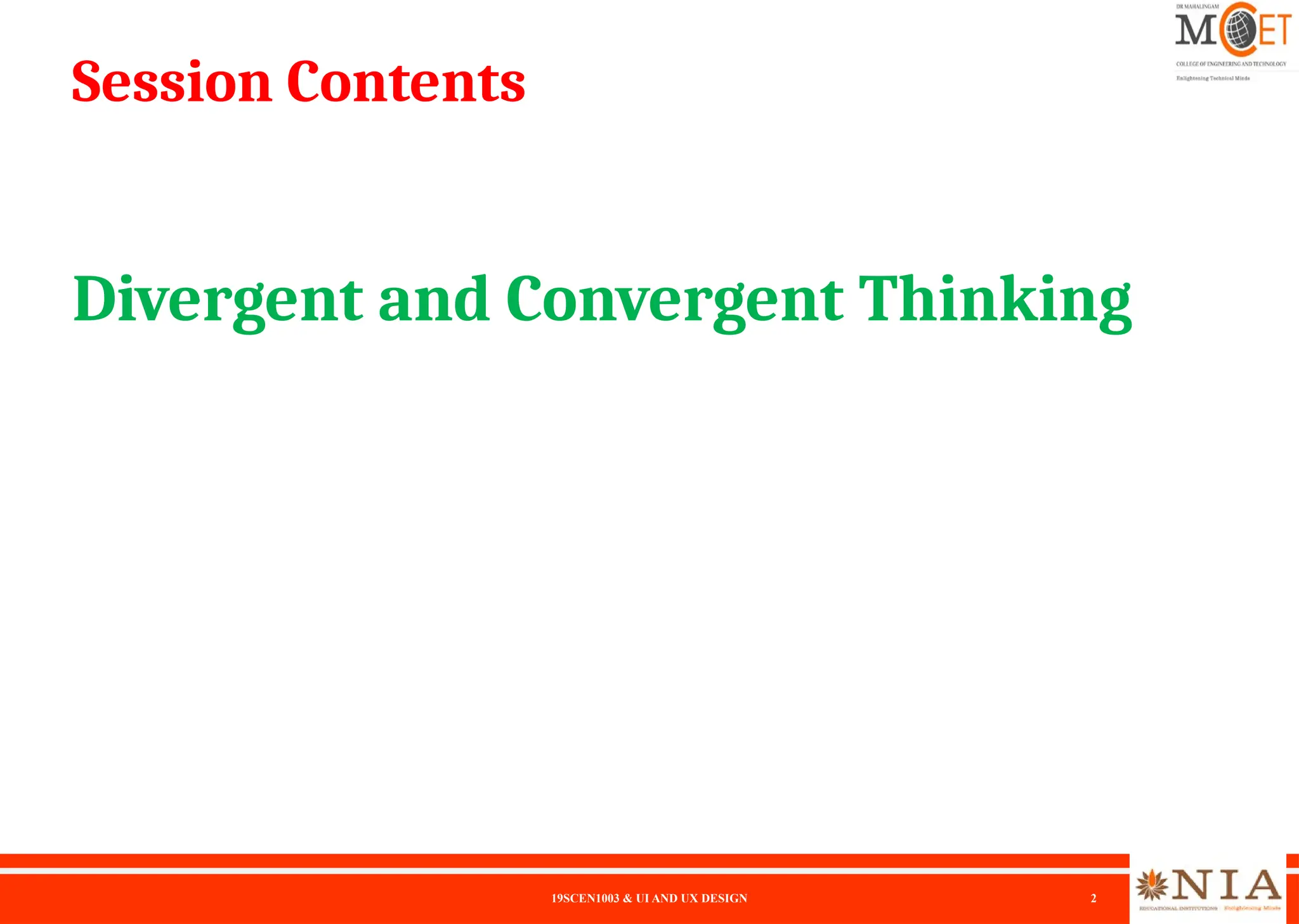 Unit 1 certification course of the day clg | PPT