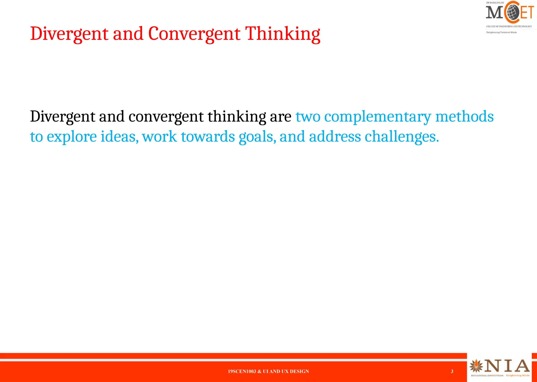 Unit 1 certification course of the day clg | PPT