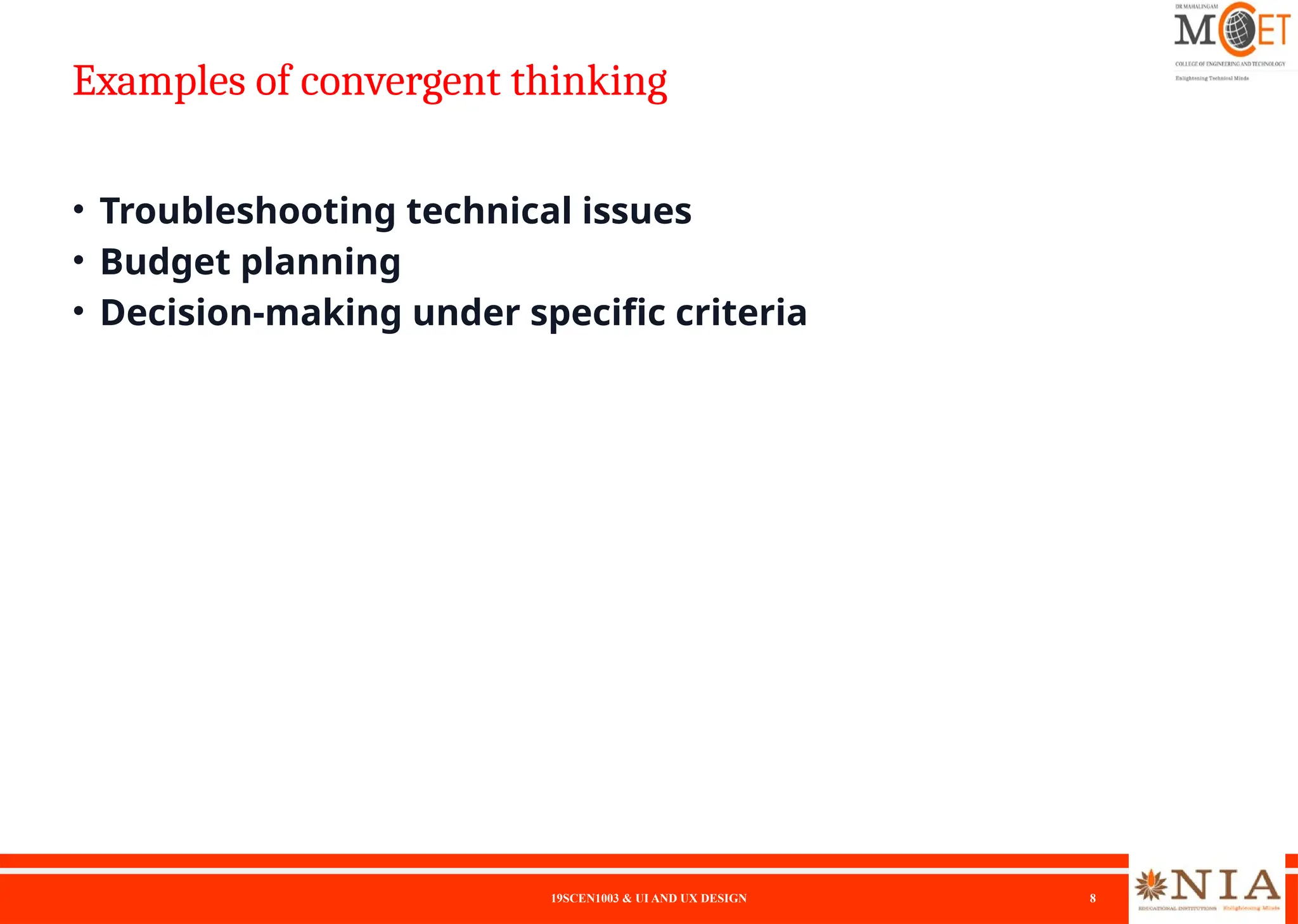 Unit 1 certification course of the day clg | PPT