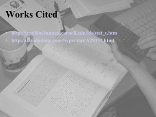 Statistics Notes | PPT