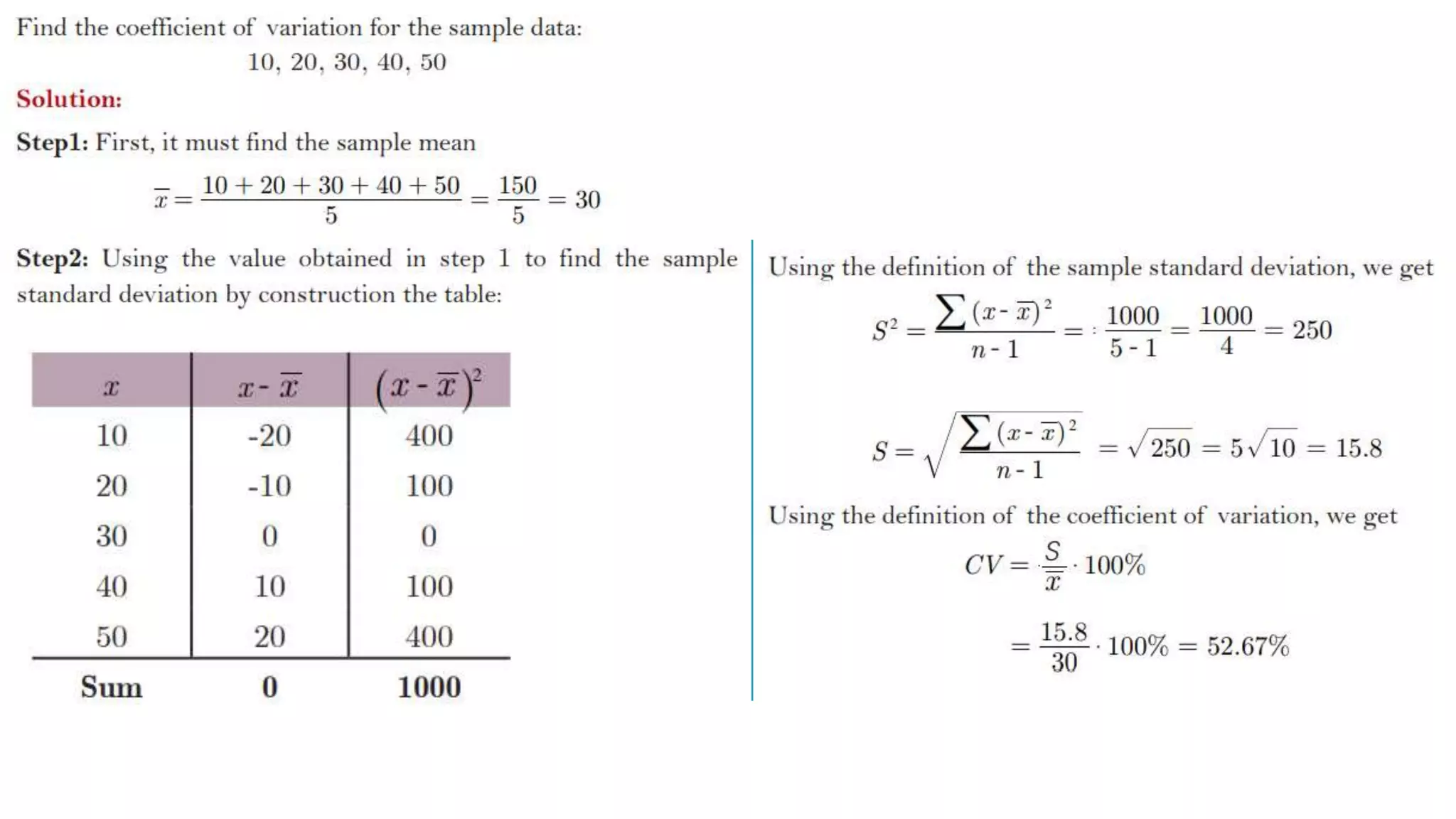Unit 1 - Statistics (Part 1).pptx | College Education | Education