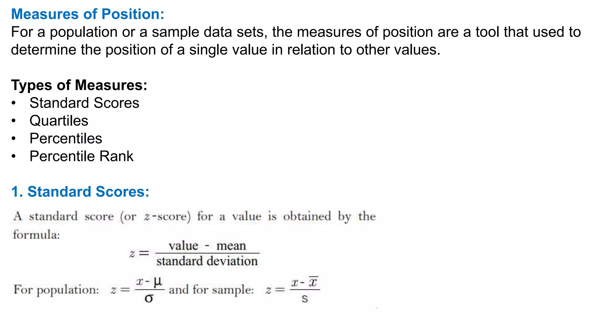 Unit 1 - Statistics (Part 1).pptx | College Education | Education