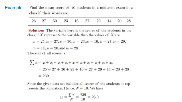 Unit 1 - Statistics (Part 1).pptx | College Education | Education