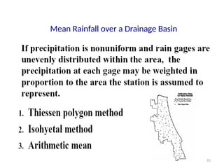 UNIT 1 - SURFACE WATER- Hydrological cycle, Rainfall and rain gauges | PPTX