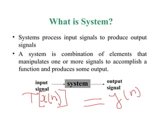 classification of continuous time and discrete time system | PPT