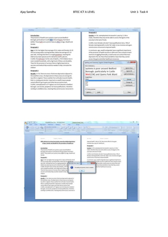 Unit 1 - Task 4 | DOCX