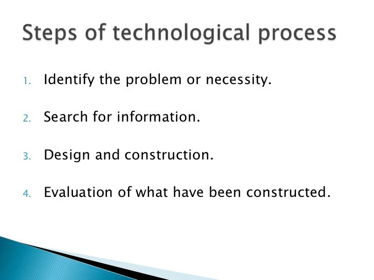 Unit 1 technological process